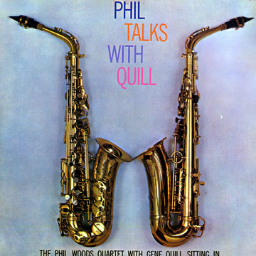 Phil talks with Quill - Gene Quill, Phil Woods | Paris Jazz Corner