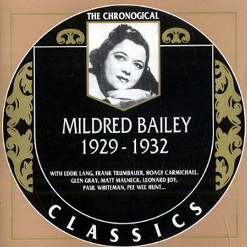 Mildred Bailey 1929 - 1932 - Mildred Bailey | Paris Jazz Corner